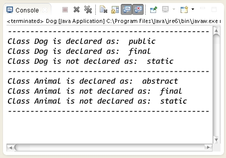 How To Determine Class Modifiers Dynamically Using Java Reflection API Learn Java By Examples
